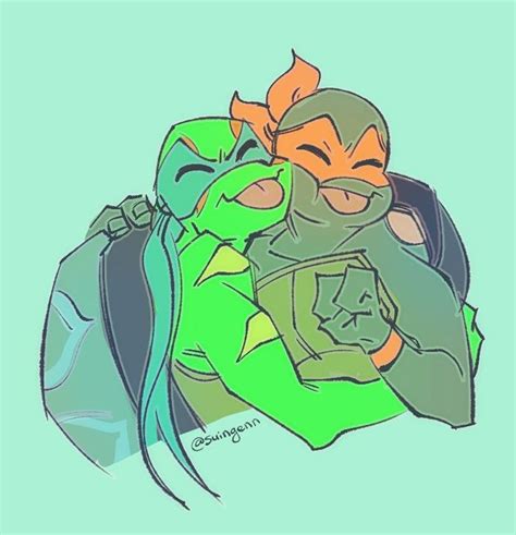 Rottmnt Leo X Mikey Leangel 💙🧡💙🧡💙🧡 💙🧡 Wattpad