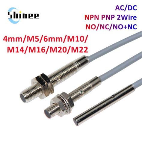 [hot K] Black Proximity Switch Inductive Proximity Sensor Detection Switch Npn Pnp Dc 6 36v