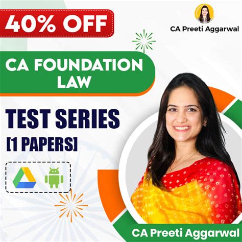 Test Series For Ca Foundation Ca Preeti Aggarwal