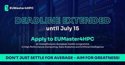 Eumaster4hpc Posted On Linkedin