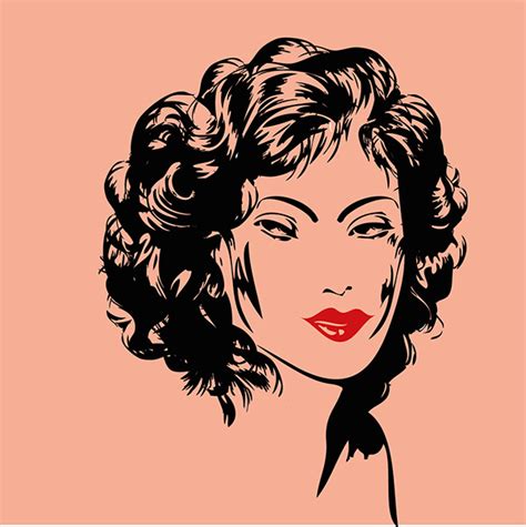 Pin Up Girl Face Drawing At Explore Collection Of