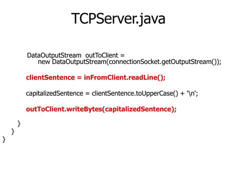 Ppt Java Socket Programming Powerpoint Presentation Free Download