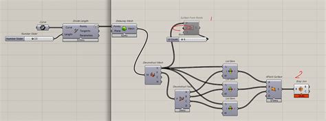 生成的地形网格转成一个曲面 Grasshopper Rhino3d 中文讨论区