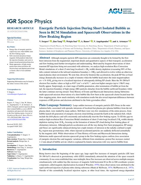Energetic Particle Injection During Short Isolated Bubble As Seen In