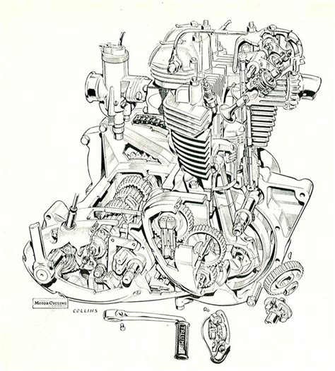 26 Best Images About Motorcycle Engine Exploded View Motores De Moto