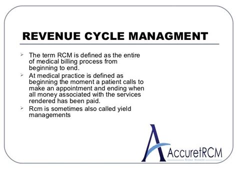 Know All About Revenue Cycle Management RCM Revenue Cycle Management Revenue Cycle