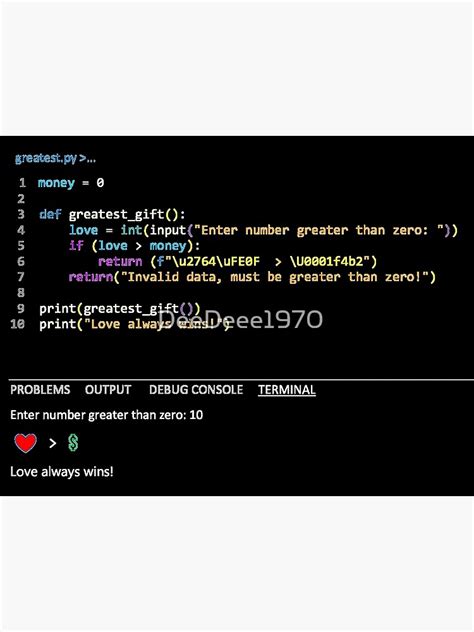 Funny Python Code Dark Mode Poster For Sale By Deedeee1970 Redbubble
