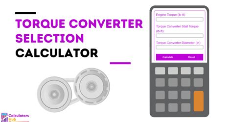 Torque Converter Selection Calculator Online