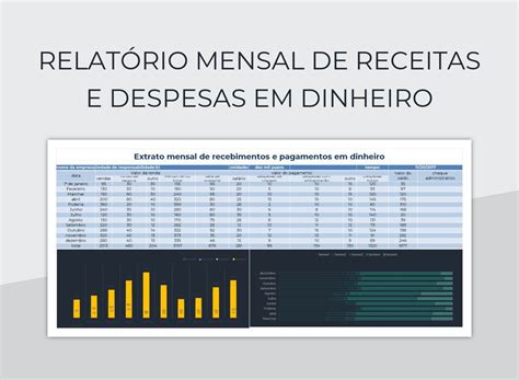 Modelos De Planilhas Cronograma Mensal De Receitas E Despesas Para
