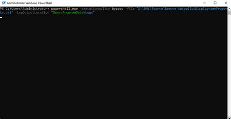 Bulk Remove Autopilot Displayname Property Euc Cloud Technology Blog
