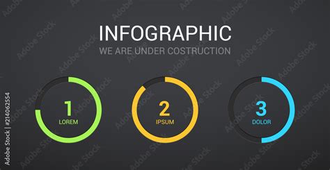 Countdown Coming Soon Digital Clock Timer Vector Under Construction Template Background