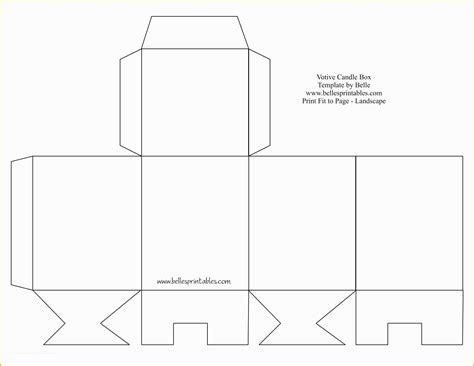 Box With Lid Templates Free Of Template Template Box Heritagechristiancollege