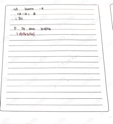 Solved 25 Do An Integer And Its Additive Inverse Always Have Different Signs Is There An