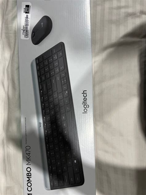 Logitech Slim Combo Mk Computers Tech Parts Accessories Computer Keyboard On Carousell