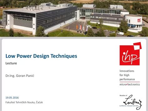 PPT Low Power Design Techniques PowerPoint Presentation Free Download ID