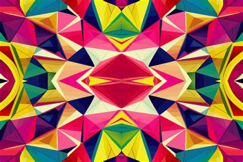 Premium Vector Geometric Stripes Pattern Bright Background Abstract Graphic Line Modern