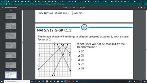 [solved] The Image Shown Will Undergo A Dilation Centered At Point B With A Course Hero