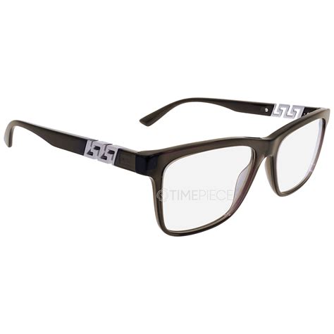 Versace Demo Square Mens Eyeglasses Ve3319 200 55