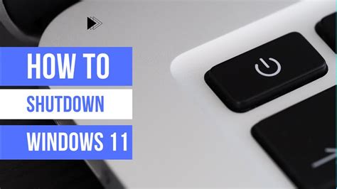 How To Shut Down Windows 11 In 7 Different Ways YouTube