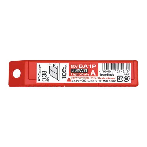 Nt Light Duty 9mm Spare Blade Light Duty10 Blades Ba1p” Elka