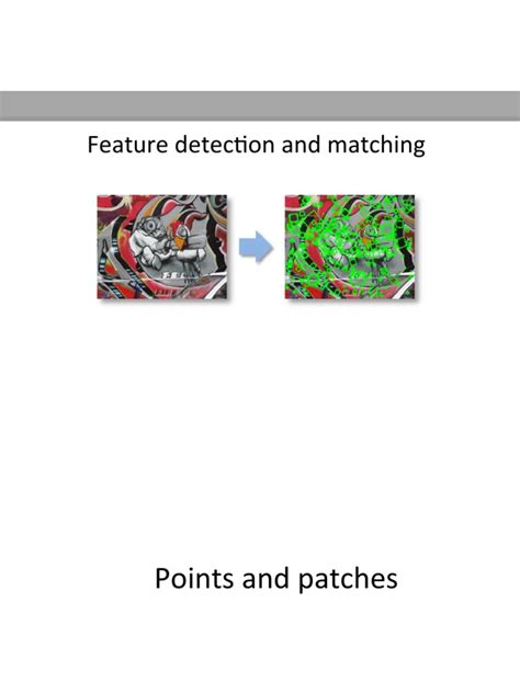 Feature Detection And Matching Pdf Graphics Image Processing