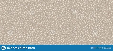 Beige Sherpa Seamless Pattern With Fleece Texture Stock Vector