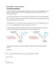 Understanding Function Notation A Babe S Guide To Functions Course Hero