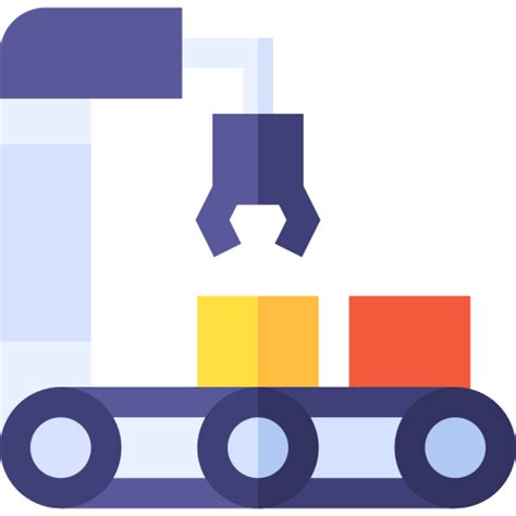 Assembly Basic Straight Flat Icon