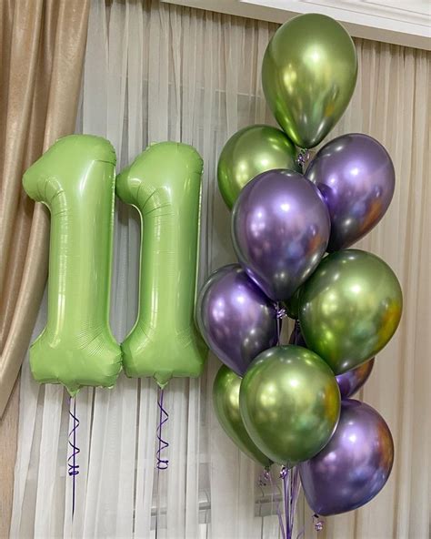 Композиция из шаров хром и цифр Slim Agura Воздушные шары с конфетти внутри Гелиевые шары