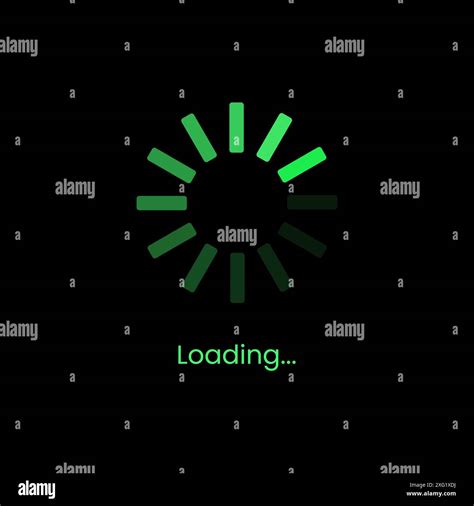 Loading Progress Or Load Circle Icon With Symbol Vector Illustration Stock Vector Image And Art