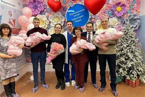 Жительница Ростовской области родила четверняшек