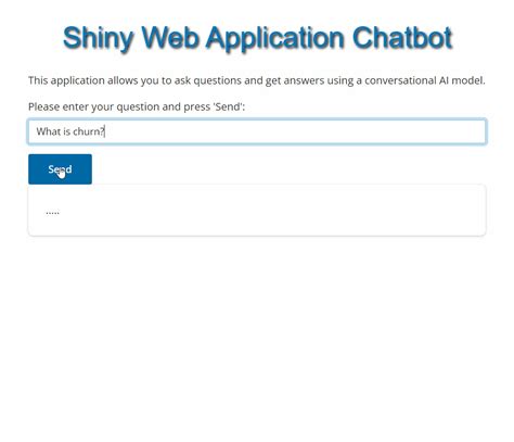 Incorporate An Llm Chatbot Into Your Web Application With Openai Python And Shiny Towards