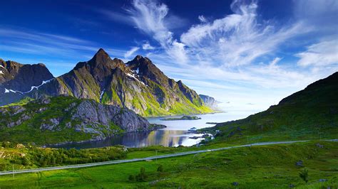 Mountain And Ocean Wallpapers Top Free Mountain And Ocean Backgrounds