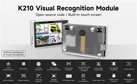Yahboom K210 Vision Sensor Module For Uno Raspberrypi Ai Smart Camera Open Source