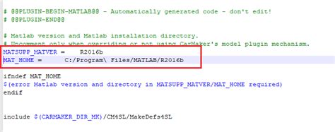 not all internal variables of carmaker are available as user accessible