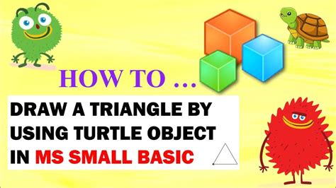 How To Draw A Triangle Using Turtle Object In Ms Small Basic