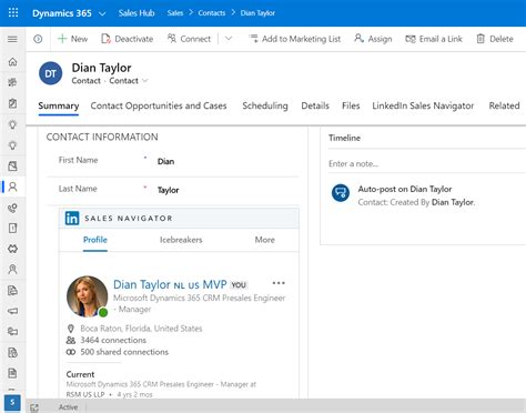 Dynamics 365 And Linkedin Sales Navigator Part 2 Dynamics 365 Talk