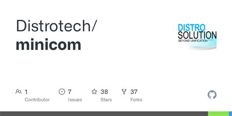 Github Distrotech Minicom