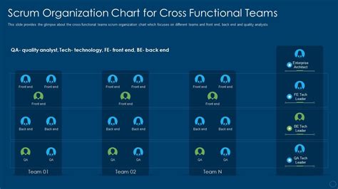 Organizational Structure In Scrum Scrum Organization Chart For Cross Functional Teams