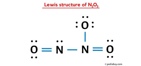 N2o3 Lewis Structure In 5 Steps With Images