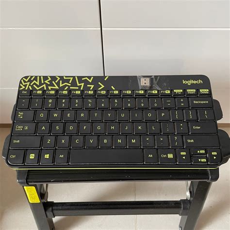 Jual Logitech Mk Nano Wireless Keyboard Preloved Shopee Indonesia