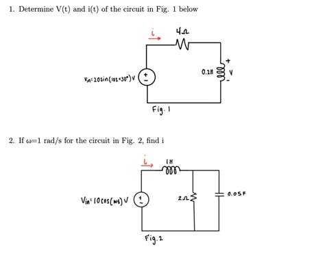 Solved Determine V T And I T Of The Circuit In Fig Chegg Com