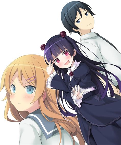 Gokou Ruri Kousaka Kirino And Kousaka Kyousuke Ore No Imouto Ga
