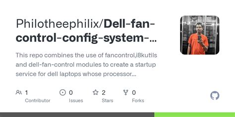 Github Philotheephilixdell Fan Control Config System Service This Repo Combines The Use Of