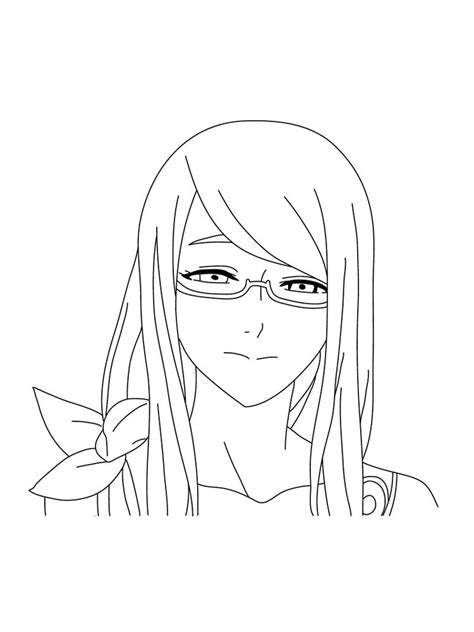 Tokyo Ghoul Coloring Pages Seacoloring