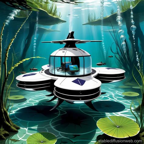 Which Has Gps Which Is Powered By Turbines To Submerge Underwater And