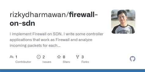 GitHub Rizkydharmawan Firewall On Sdn I Implement Firewall On SDN I Write Some Controller