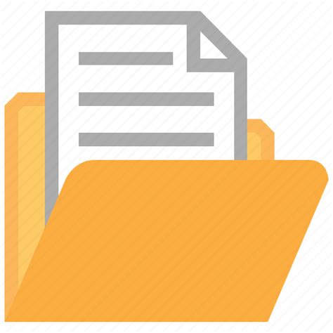 data directory document documents files folder open file icon