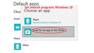How To Set Default Programs Apps In Windows 10 MiniTool