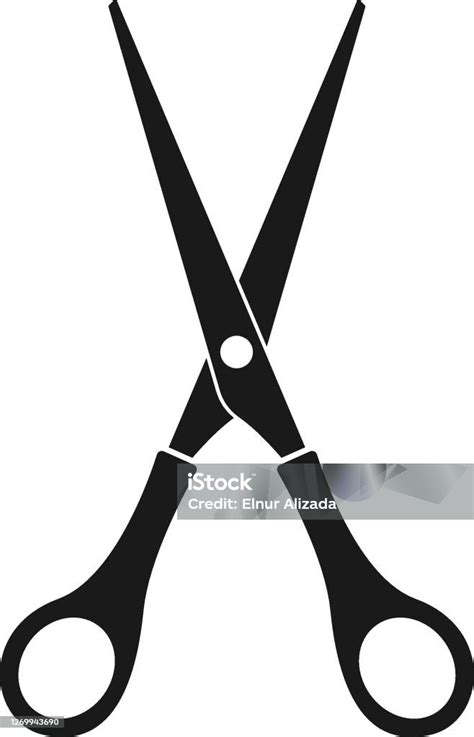 트렌디 한 플랫 스타일의 가위 아이콘 웹 사이트 디자인 앱 및 Ui 디자인을 위한 가위 기호 벡터 일러스트레이션입니다 가위에 대한 스톡 벡터 아트 및 기타 이미지 Istock